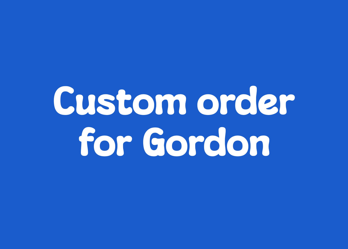 Custom baking order for Gordon – 23sweets
